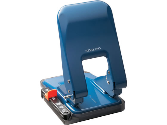 コクヨ 2穴パンチ〈ラクアケ〉52枚対応 青 PN-G52B 通販【フォレストウェイ】